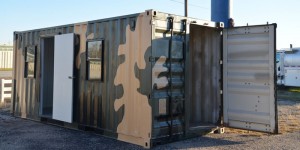 Shipping Containers Make The Ideal Hunting Cabin